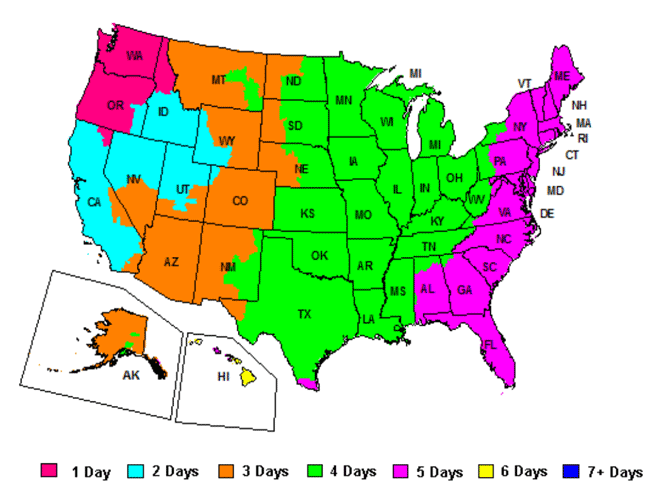 Fedex Ground Delivery from Oregon | SquarePegToys®