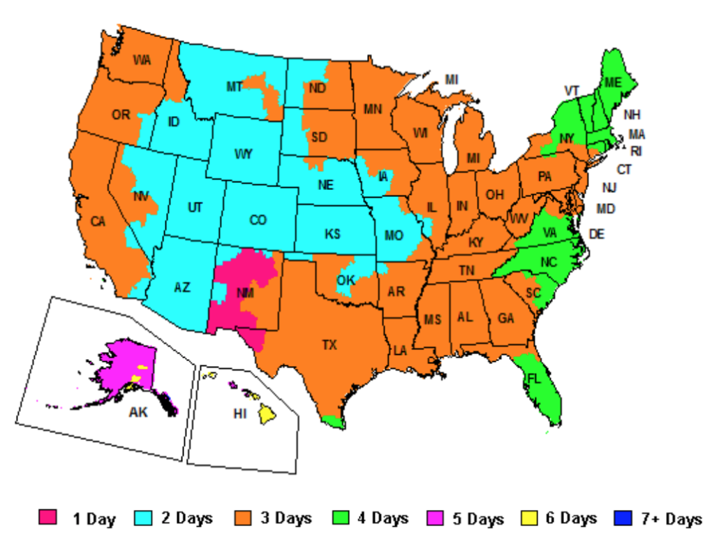 FedEx Shipping Map | SquarePegToys®