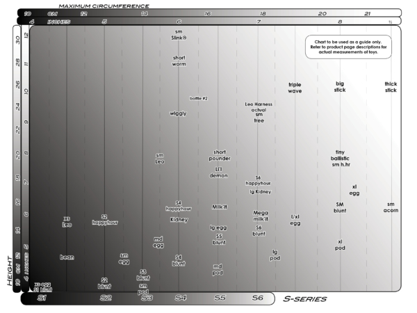Convenient Toy Size Charts | SquarePegToys®
